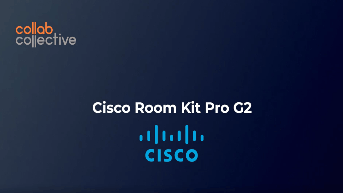 New Product Alert: Cisco Room Kit Pro G2